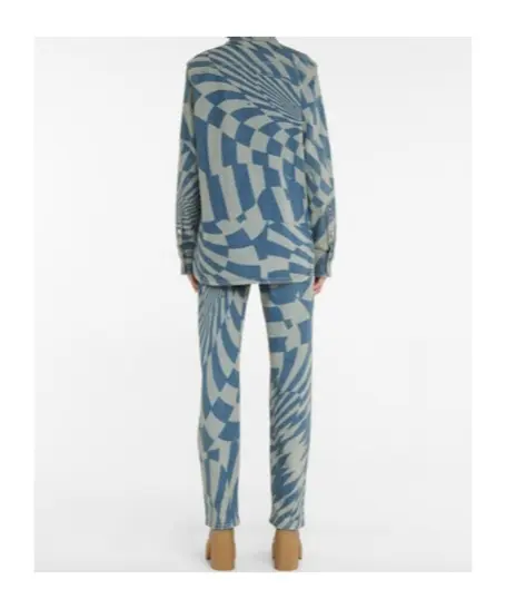 Stella McCartney X Ed Curtis Printed Denim Shirt
