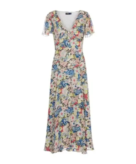 Polo Ralph Lauren Floral Midi Dress