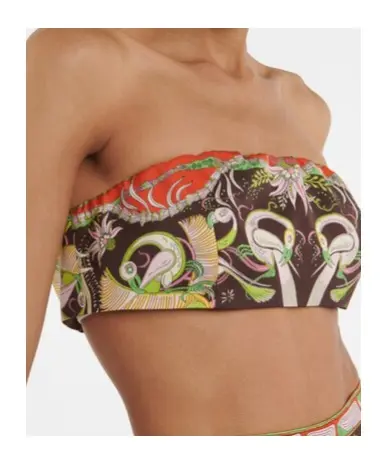 Emilio Pucci Printed Bandeau Top