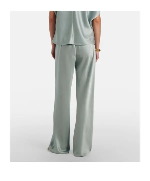 Vince Satin Wide-leg Pants