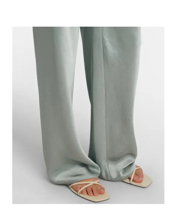 Vince Satin Wide-leg Pants