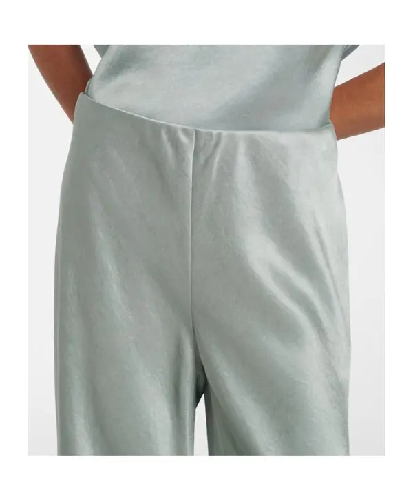 Vince Satin Wide-leg Pants
