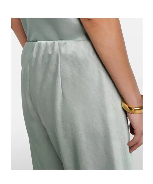 Vince Satin Wide-leg Pants