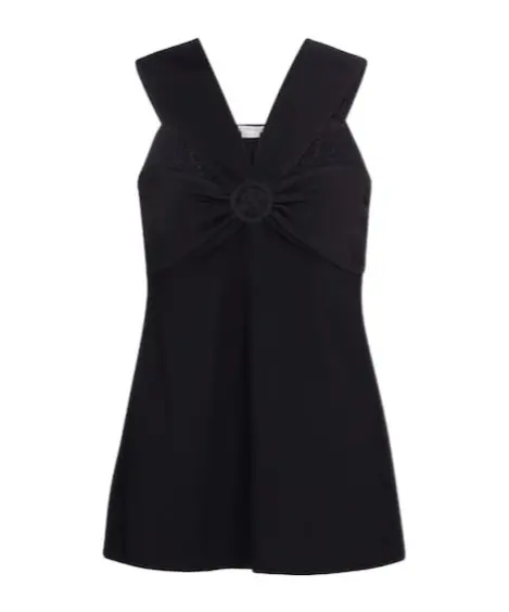Stella McCartney Cutout Crêpe Top