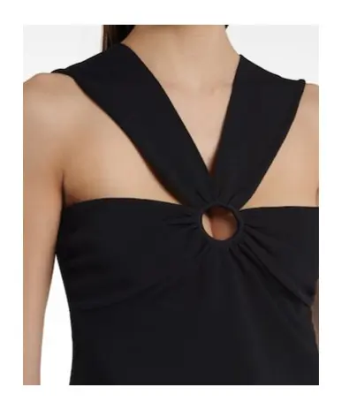 Stella McCartney Cutout Crêpe Top