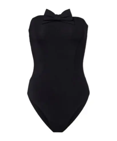 ERES Dresscode Bow-detail Bandeau Swimsuit - Black