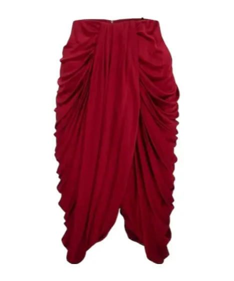Isabel Marant Étoile Dotina Ruched Jersey Skirt - Red