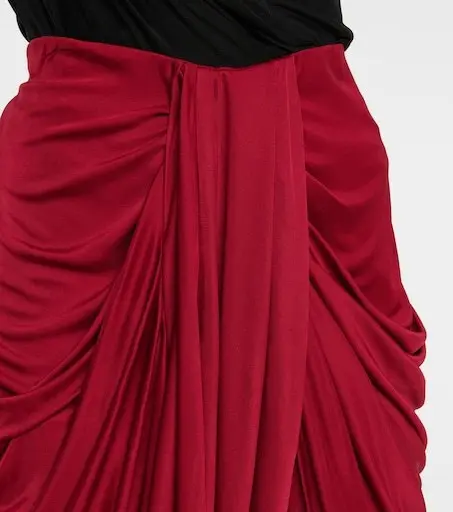 Isabel Marant Étoile Dotina Ruched Jersey Skirt