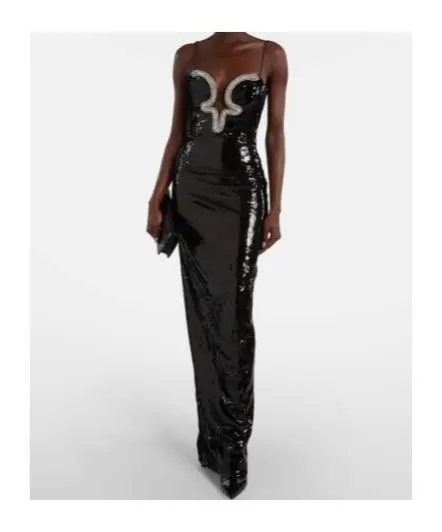 Rebecca Vallance Lyra Sequined Gown
