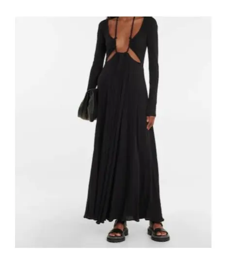 Proenza Schouler Cutout Jersey Maxi Dress