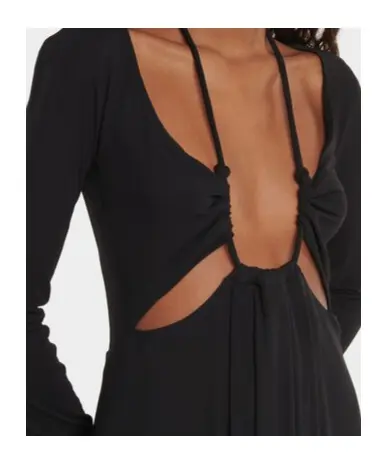 Proenza Schouler Cutout Jersey Maxi Dress