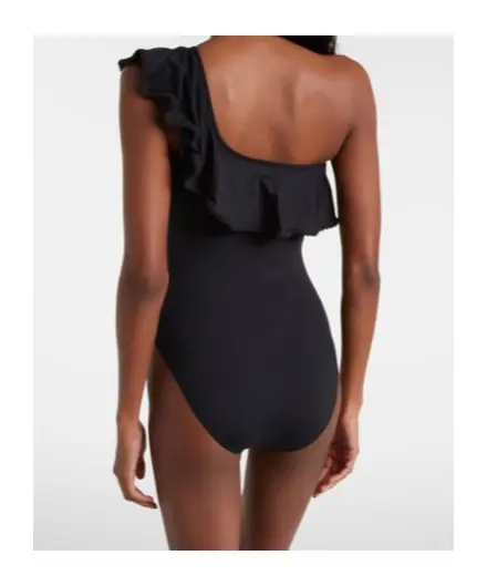 Melissa Odabash Tennessee Ruffled One-shoulder Swimsuit