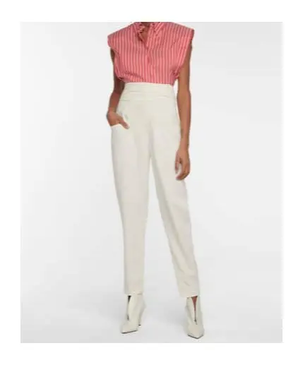 Isabel Marant Étoile Enza Pinstriped Silk Shirt