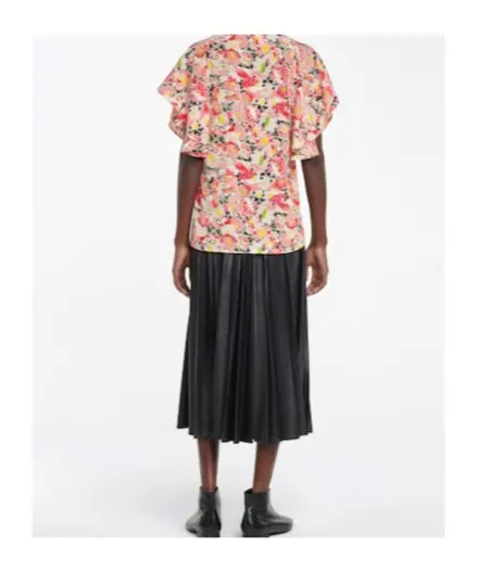 Stella McCartney Floral Silk Crêpe Blouse