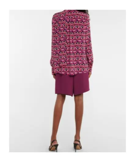 Valentino Garavani Printed Silk Crêpe De Chine Blouse