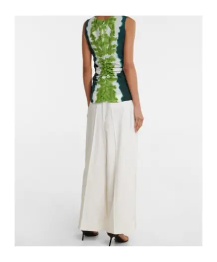 Altuzarra Pan Tie-dye Crêpe De Chine Top