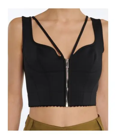 Stella McCartney Scuba Bustier Top