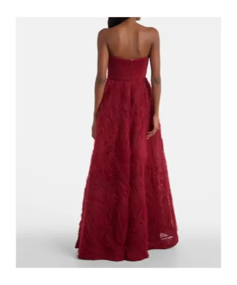 Rebecca Vallance Willow Mesh Bustier Gown