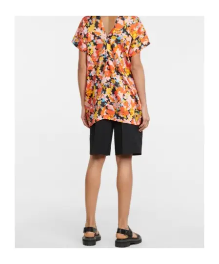 Plan C Floral Twill Top