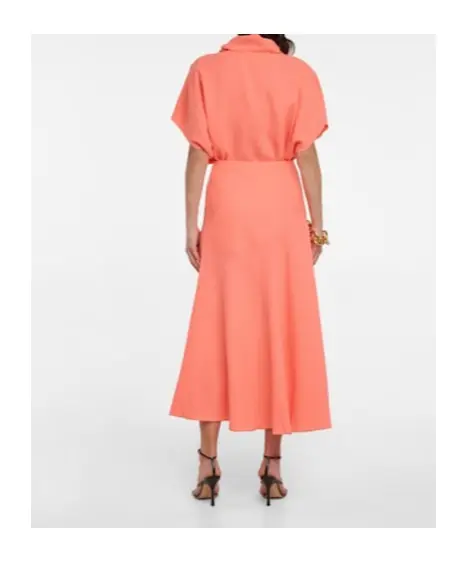 ROKSANDA Wool Crepe Midi Skirt