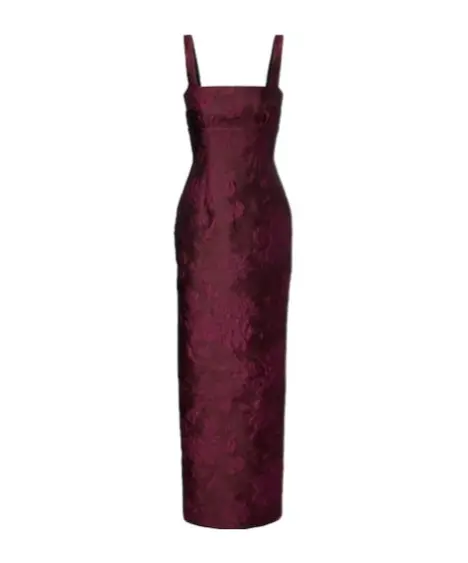 EMILIA WICKSTEAD Micheline Floral Cloque Gown