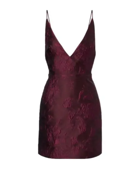 EMILIA WICKSTEAD Vero Embroidered Minidress