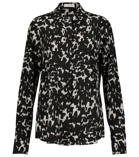 Altuzarra Chika Printed Silk Shirt