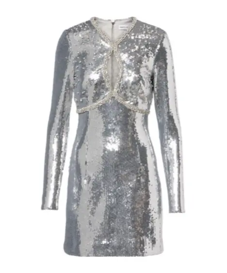 Rebecca Vallance Blythe Sequined Minidress