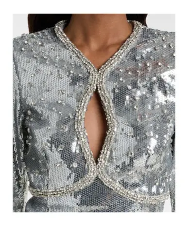 Rebecca Vallance Blythe Sequined Minidress