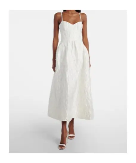 Rebecca Vallance Vanilla Dreams Bustier Midi Dress