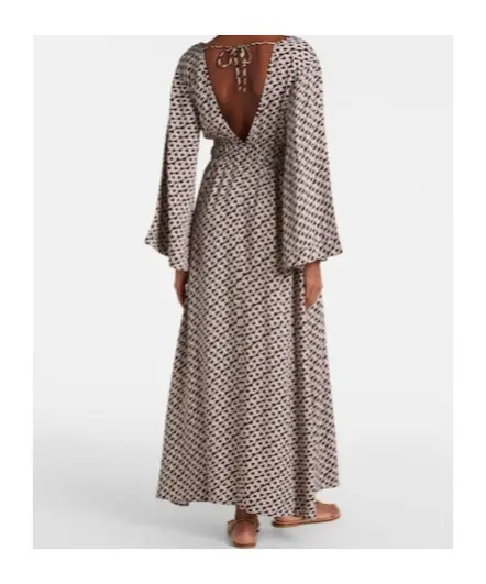 Melissa Odabash Maja Printed Kaftan