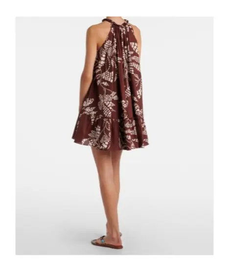 Poupette St Barth Cleo Printed Cotton Minidress