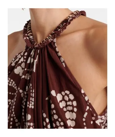 Poupette St Barth Cleo Printed Cotton Minidress