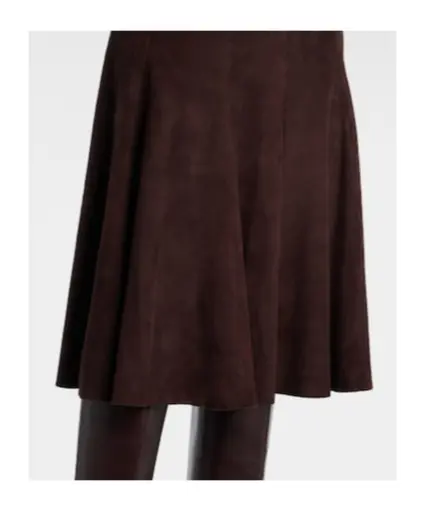 Stouls Suede Midi Skirt