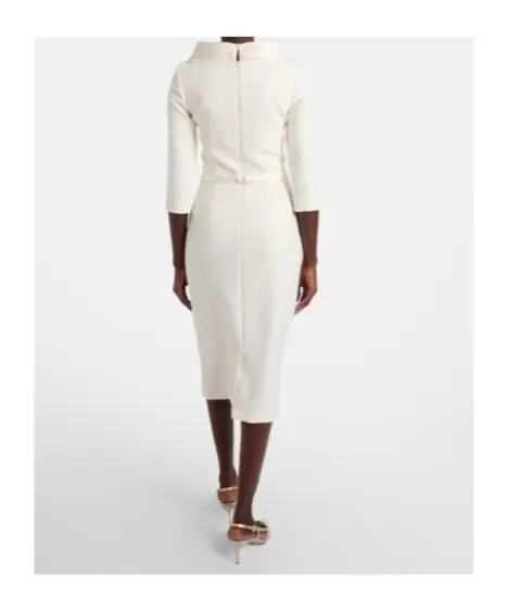 Safiyaa Meryl Crêpe Midi Dress