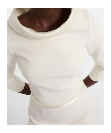 Safiyaa Meryl Crêpe Midi Dress