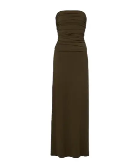 Melissa Odabash Rae Ruched Maxi Dress