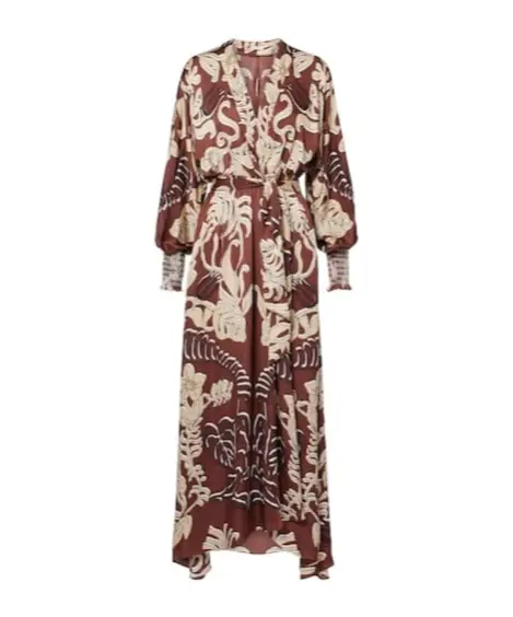 Poupette St Barth Kristen Printed Maxi Dress