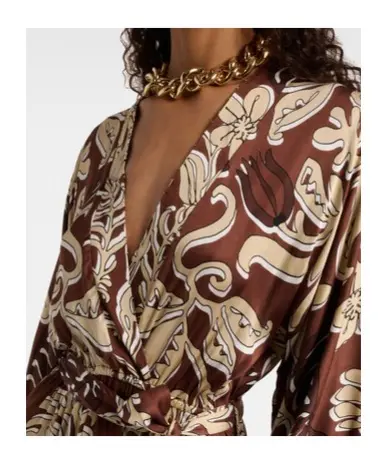 Poupette St Barth Kristen Printed Maxi Dress