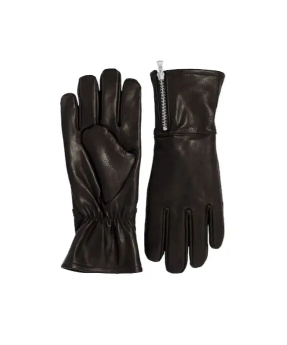 Auralee Leather Gloves