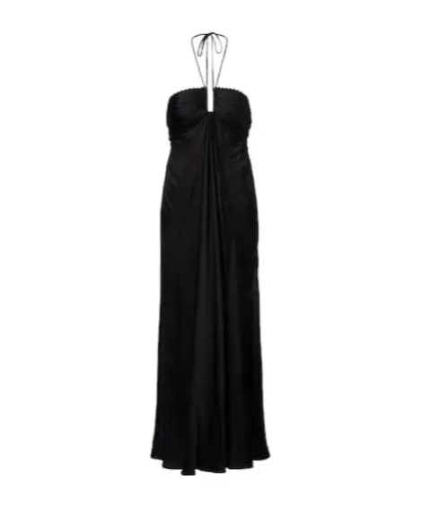 Poupette St Barth Halterneck Maxi Dress