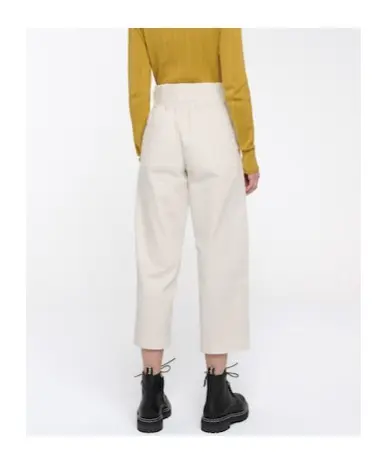 Proenza Schouler Belted High-rise Cotton Pants