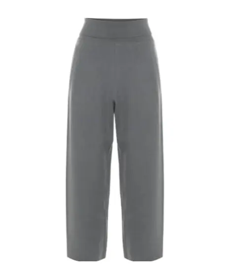 Stella McCartney Virgin Wool Wide-leg Cropped Pants