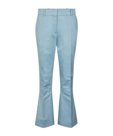 Marni Cotton And Linen Flared Pants