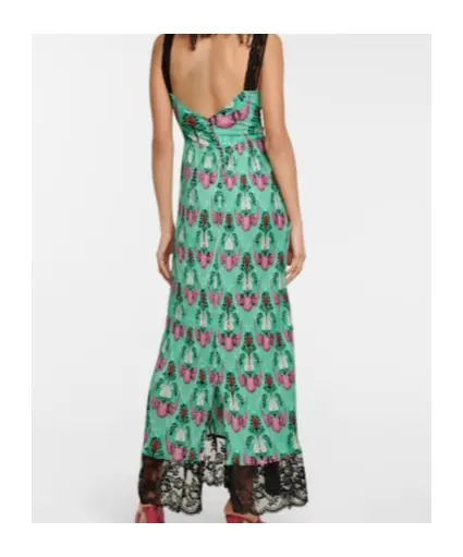 Rabanne Floral Jersey Maxi Dress