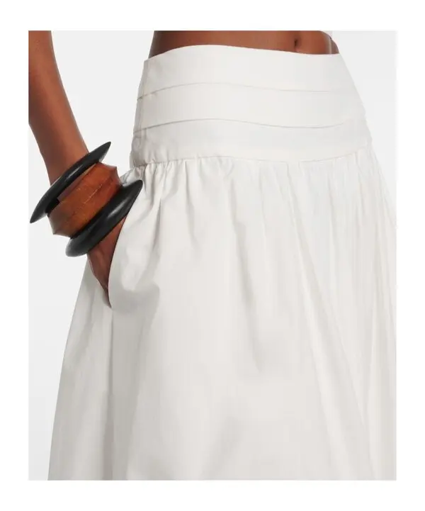Posse Rue Cotton Midi Skirt