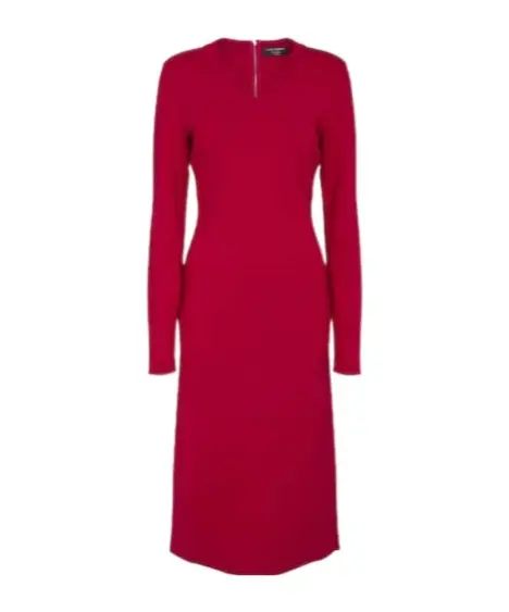 Dolce & Gabbana Stretch-wool Midi Dress
