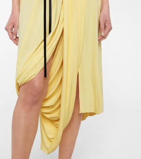 Altuzarra Calla Belted Jersey Midi Dress