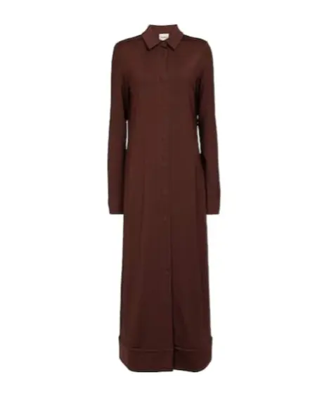 JIL SANDER Stretch-jersey Midi Dress