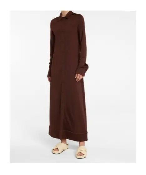 JIL SANDER Stretch-jersey Midi Dress
